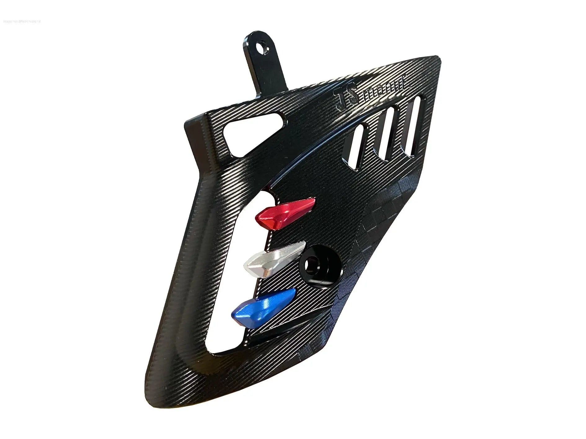 Fork Cover JS Manuf CNC Black With Multiple Colours – Falan Parts