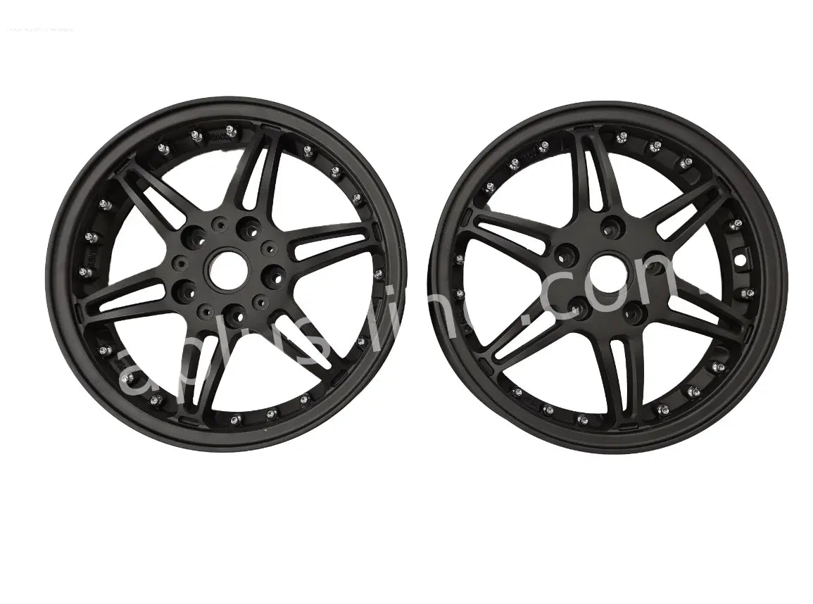 CNC Rim Set 2.0 Matt Black | Vespa GTS/ GTS Super 125-300cc ('14 ...