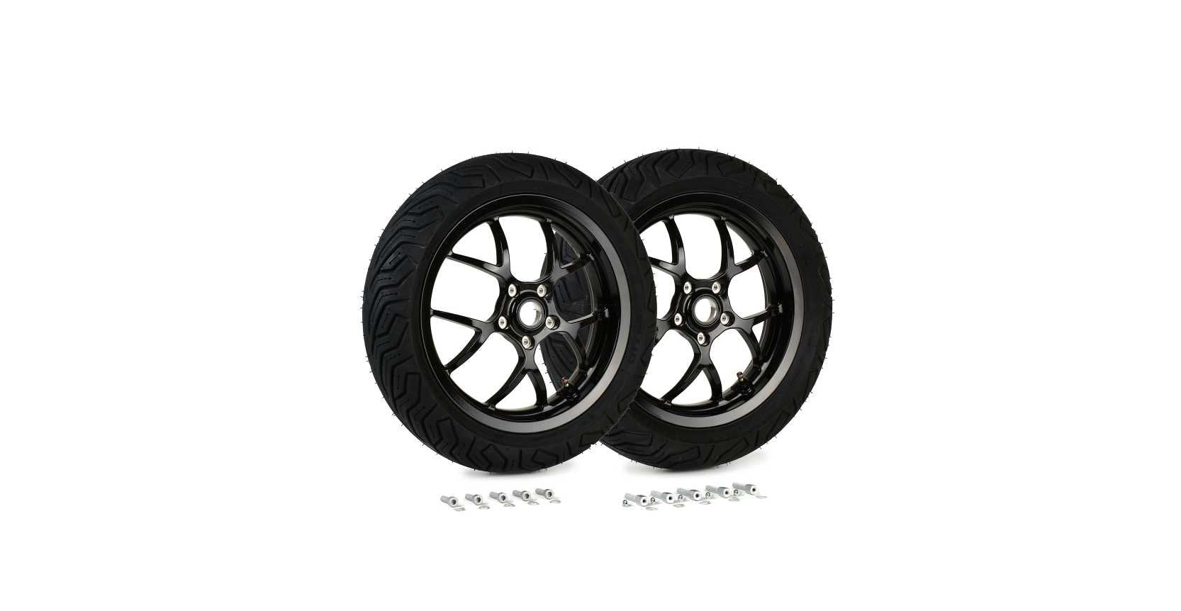 Complete Wheel Set (front+rear incl. mounting kit) BGM PRO SPORT 13 ...