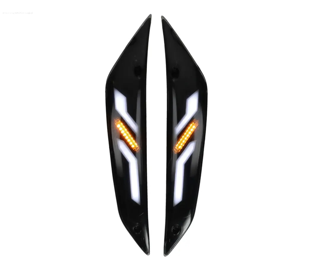 Indicator Kit Front POWER1 SP-1 Smoked Matrix | PIAGGIO ZIP II/ZIP SP ...