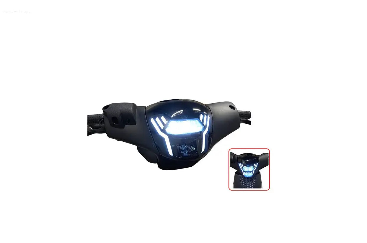 LEDヘッドライト DMP Sport-1 スモーク | PIAGGIO ZIP II/ZIP SP - Falanパーツ – Falan Parts