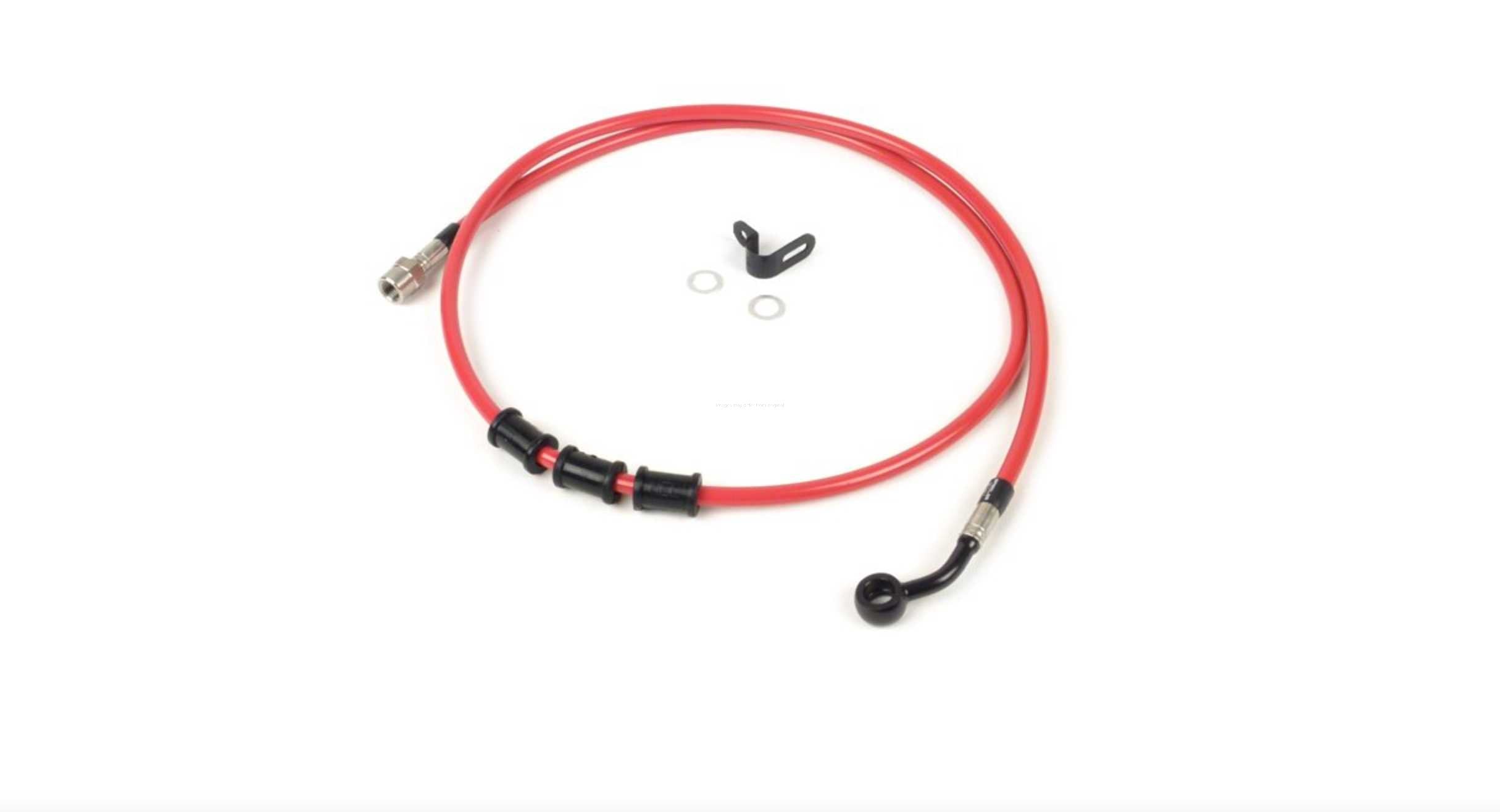 Brake hose rear SPIEGLER red | Vespa GTS 125-300cc – Falan Parts