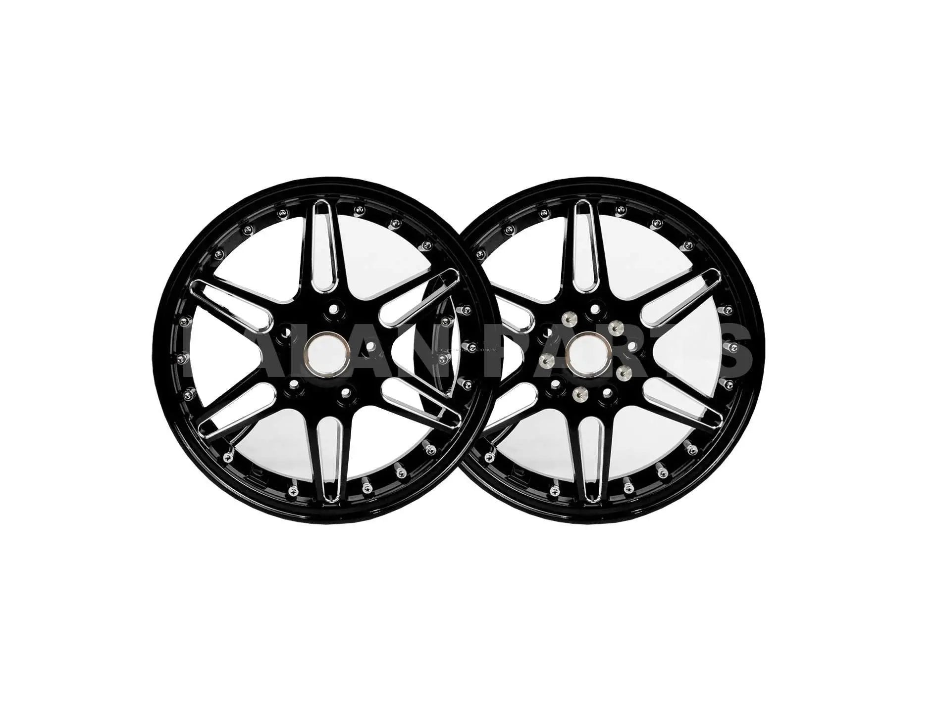 CNC Rim Set 2.0 Matt Black | Vespa GTS/ GTS Super 125-300cc ('14 ...