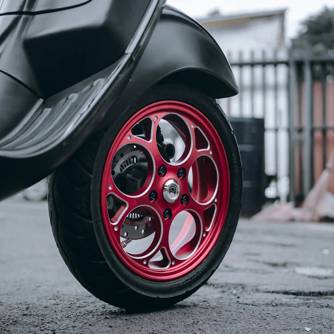 CNC Rim Set MARU'S Look | Vespa Sprint/Primavera 50-125-150cc – Falan Parts