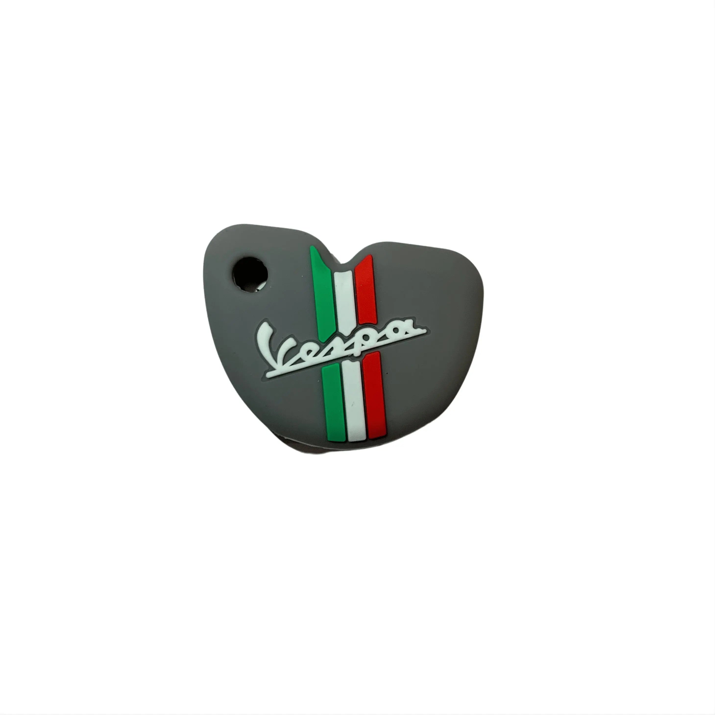 Key Cover Silicone Tricolore Grey/White | Vespa Models – Falan Parts
