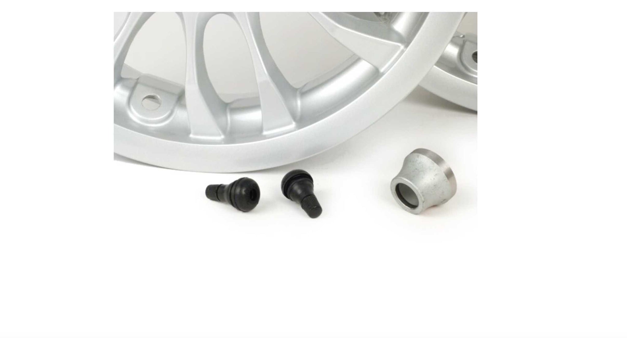 Rims Including Conversion kit PIAGGIO Silver Grey – Falan Parts