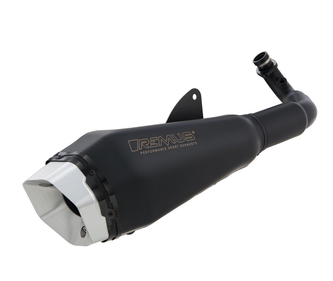 Racing Exhaust REMUS RS Black | Vespa GTS Models HPE 300cc (`20-) E5 ...