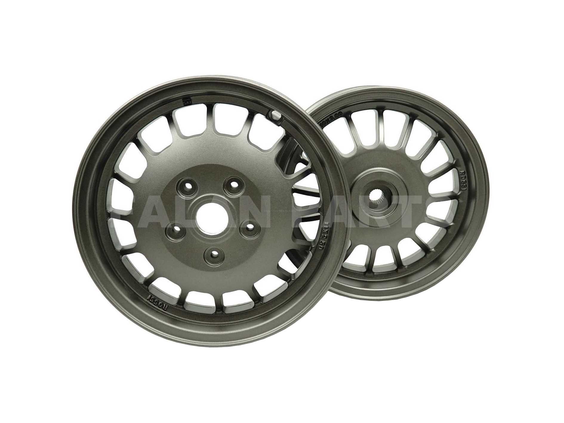 Vrossi Uno Rim Set Grey | Vespa LX/LXV/S 50-150cc – Falan Parts